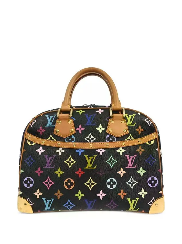 LOUIS VUITTON X Takashi Murakami 2004 Trouville Handbag - Black