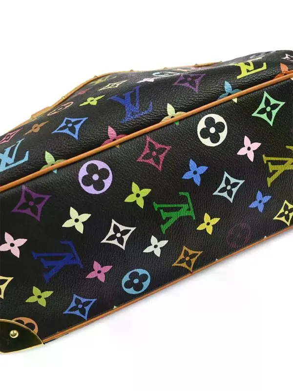 LOUIS VUITTON X Takashi Murakami 2004 Trouville Handbag - Black