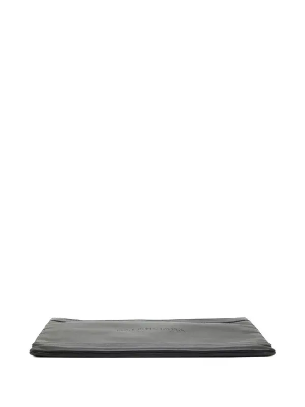 Balenciaga Perforated Calfskin Clutch Bag