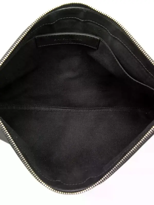 Balenciaga Perforated Calfskin Clutch Bag