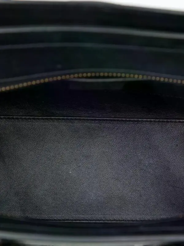 Celine Nano Luggage Tote Satchel - White