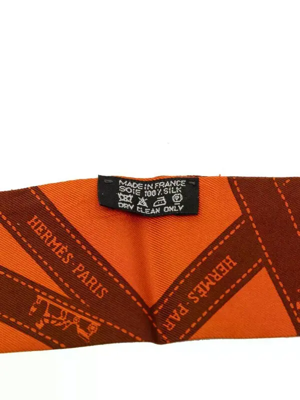Hermès 2000-2026 Bolduc Twilly Silk Scarf Scarves