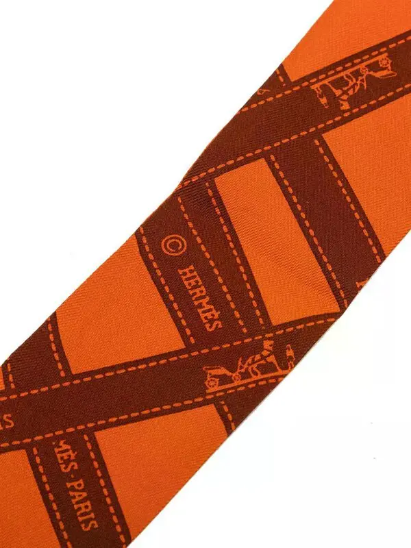 Hermès 2000-2026 Bolduc Twilly Silk Scarf Scarves