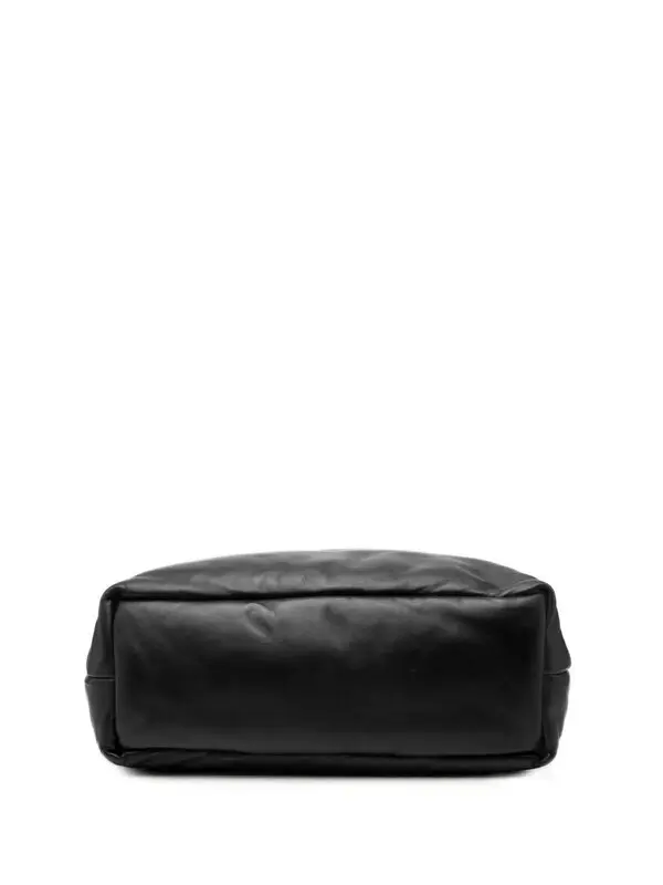Saint Laurent 2024 Lambskin Wide Puffer Tote Bag