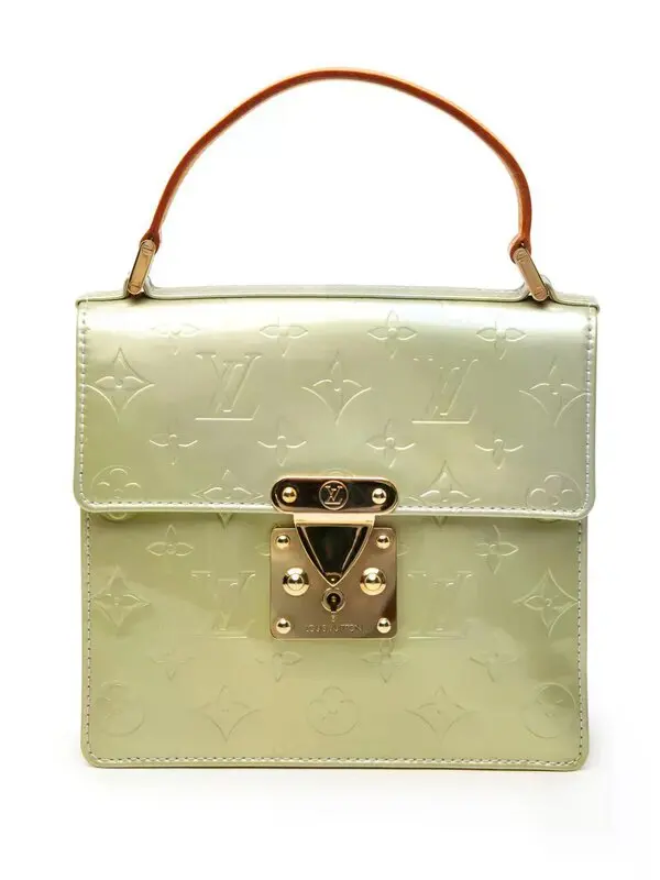 LOUIS VUITTON 2001 Monogram Vernis Spring Street Satchel