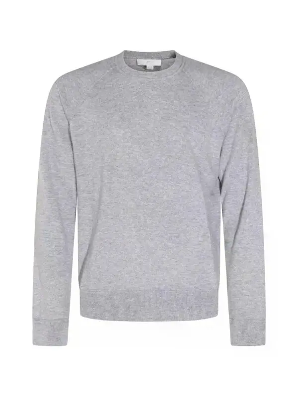 Malo Silvio Cashmere Raglan-sleeve Sweater - Grey