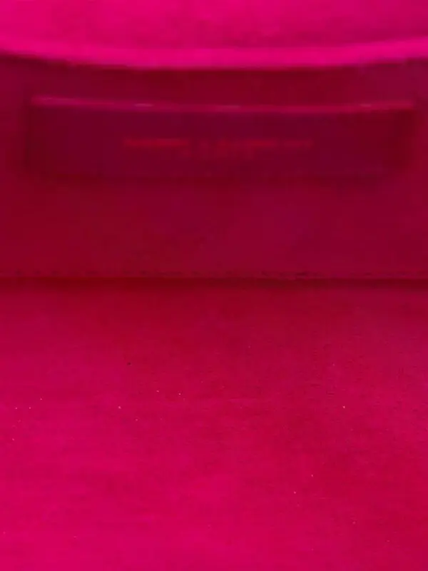 Saint Laurent Leather Clutch Bag - Pink