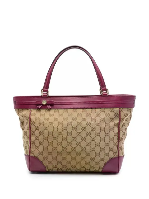 Gucci 2016-2026 Gg Canvas Mayfair Tote Bag - Neutrals