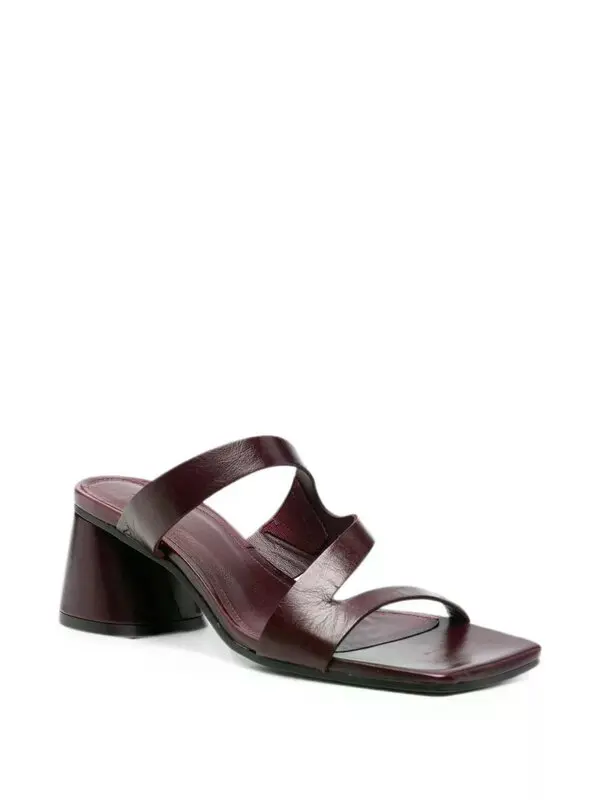 ALOHAS Orielle Multi-strap Square-toe Heeled Sandals