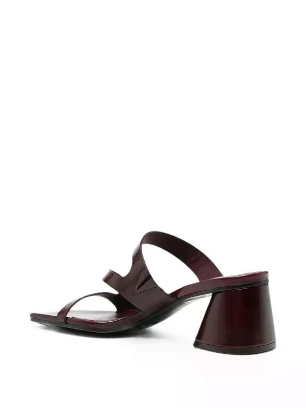 ALOHAS Orielle Multi-strap Square-toe Heeled Sandals
