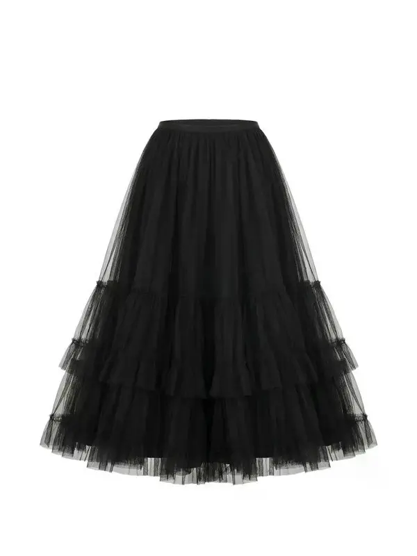 Valentino Garavani Layered-tulle Maxi Skirt