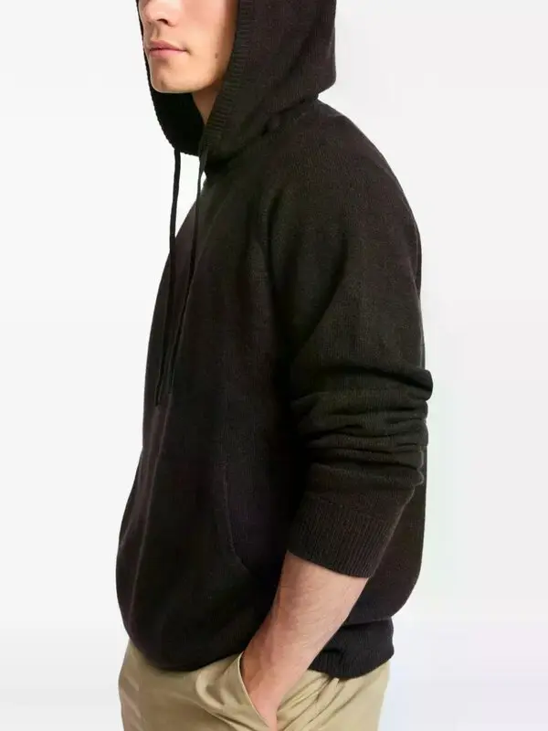 YVES SALOMON Drawstring Raglan-sleeve Hoodie
