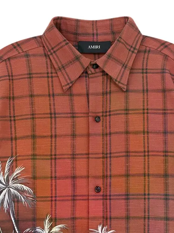Amiri Palms Flannel Shirt