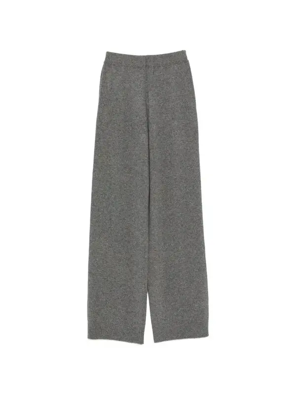 Malo Cashmere Wide-leg Trousers