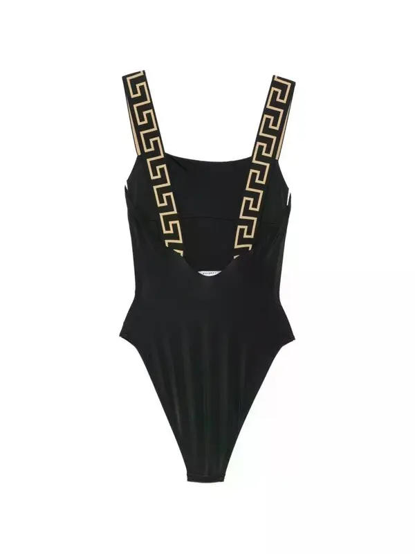 Versace Greca-strap Swimsuit