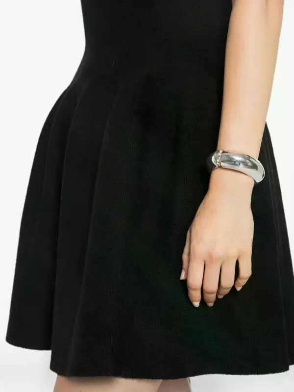 LISA YANG V-neck Mini Dress - Black