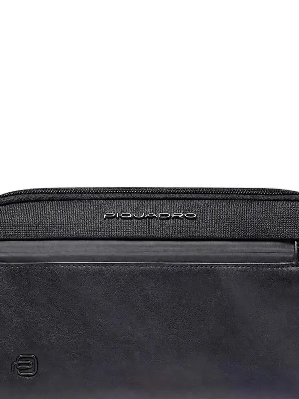 PIQUADRO Logo-plaque Wash Bag
