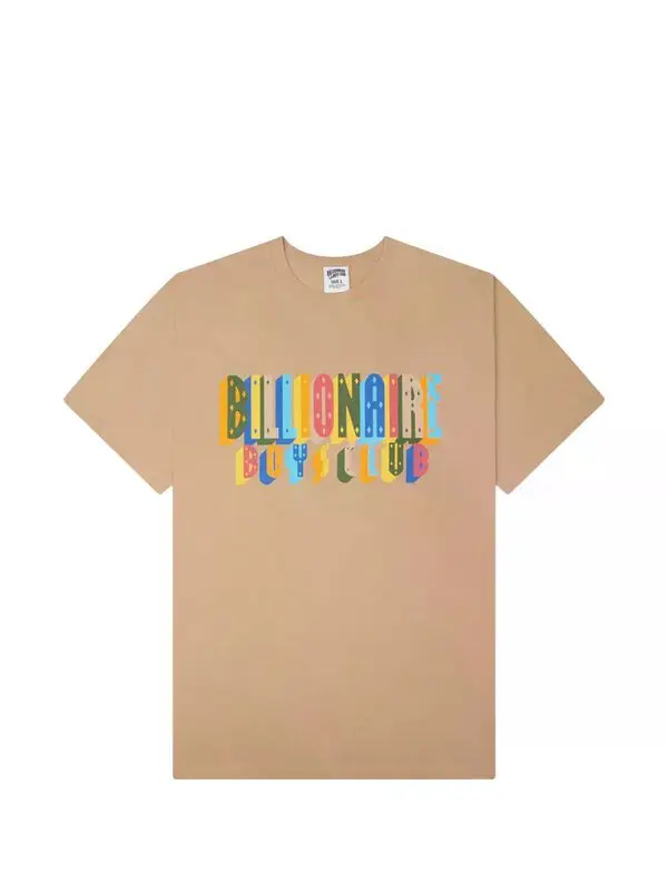 BILLIONAIRE BOYS CLUB Prism Ss Logo-print T-shirt - Neutrals