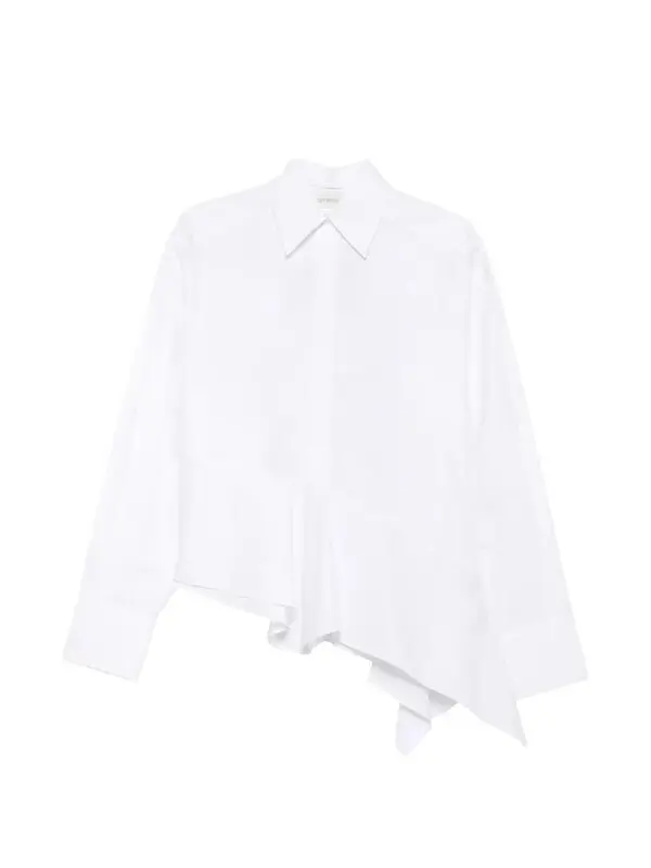 Sportmax Belted Pleated Trousers - White