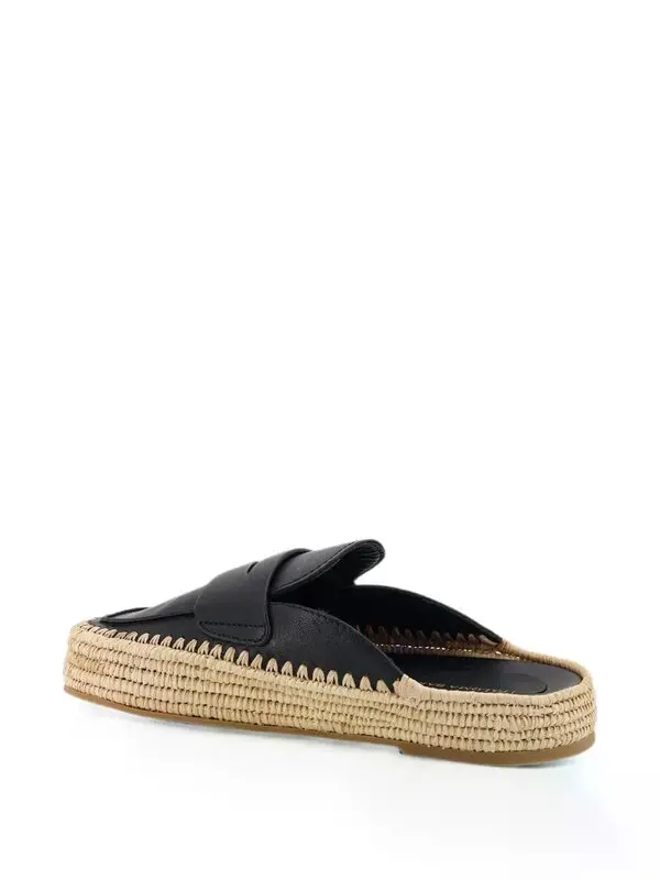 PALOMA BARCELO Belinda Raffia-platform Mules