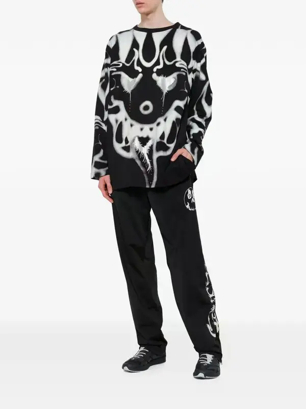 Y3 Chito Graphic Track Pants - Black