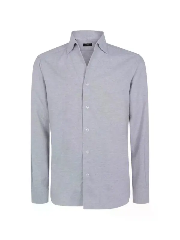 BARBA NAPOLI Button-down Long-sleeve Shirt