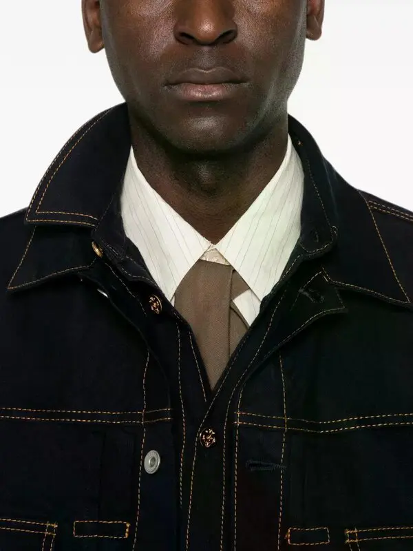 Sacai Layered-design Denim Jacket