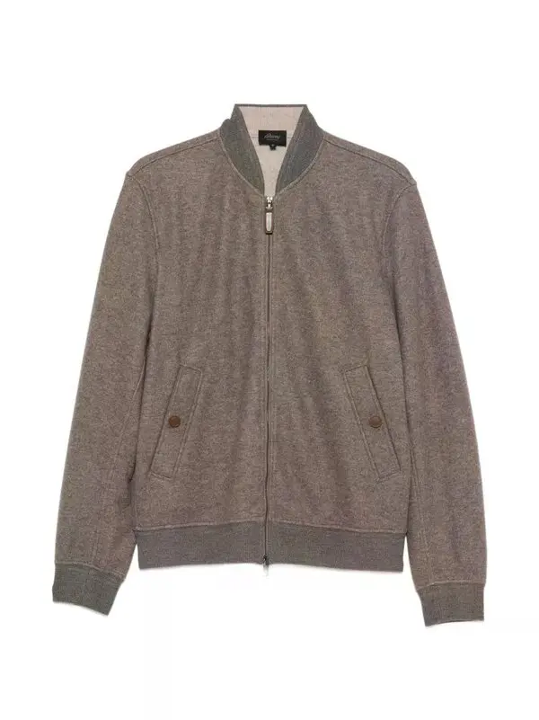 Brioni Zip-up Bomber Jacket