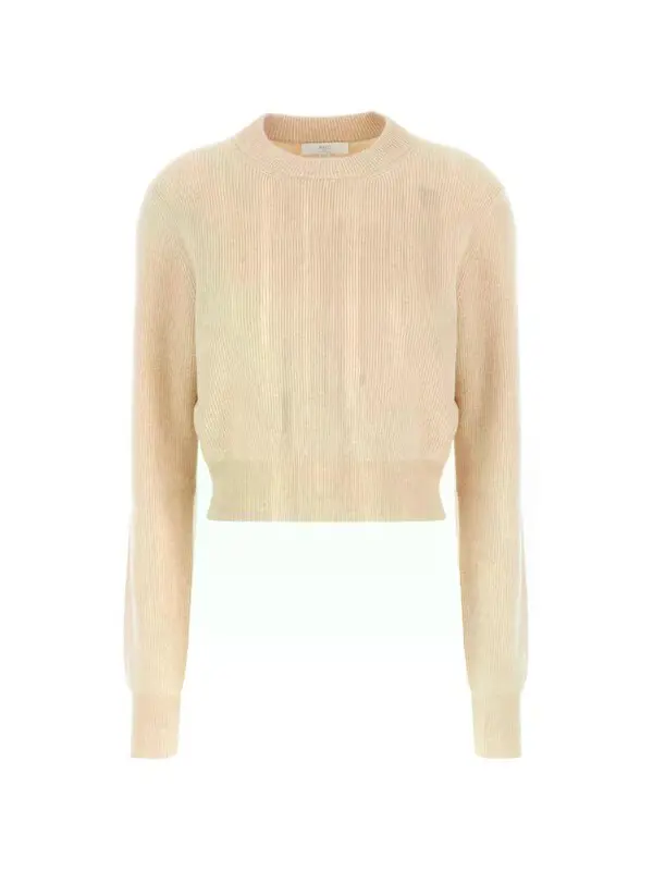 Malo Ribbed-knit Cropped Sweater