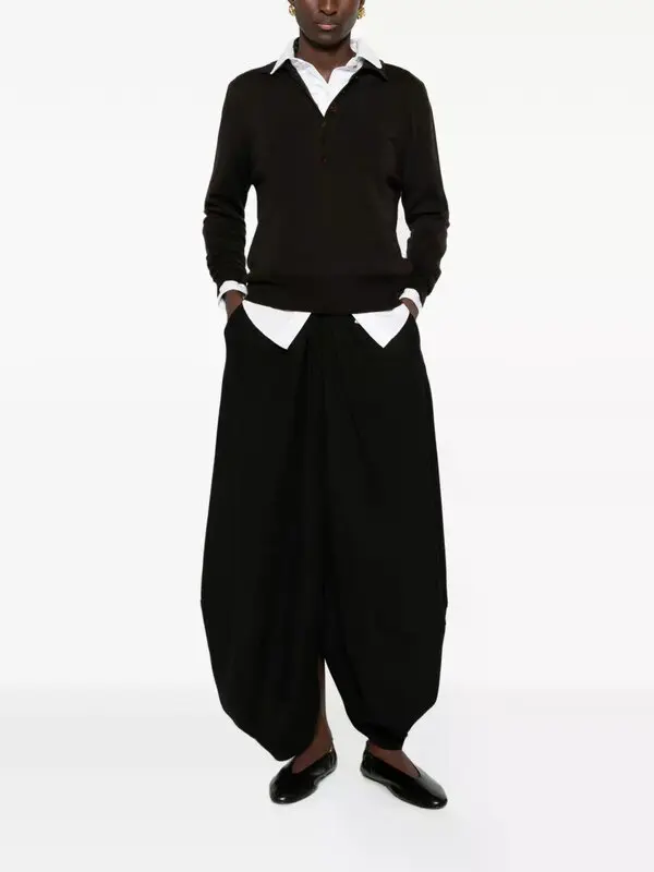 19.61 MILANO Button-down Polo Sweater