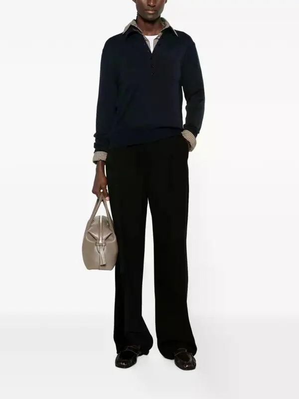 19.61 MILANO Button-fastening Polo Top