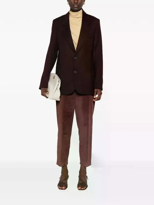 19.61 MILANO Corduroy-effect Cropped Trousers