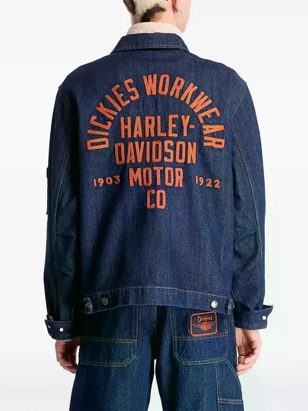 Dickies Logo-patch Denim Jacket
