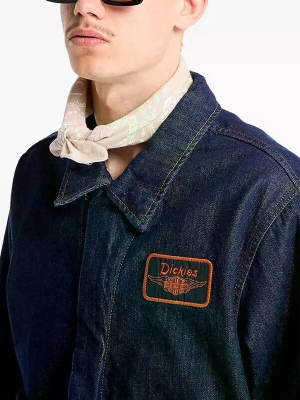 Dickies Logo-patch Denim Jacket