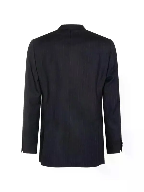 LARDINI Pinstriped Wool Suit