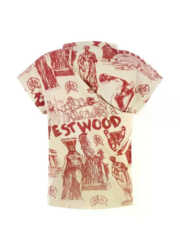 VIVIENNE WESTWOOD Justine Graphic-print Top