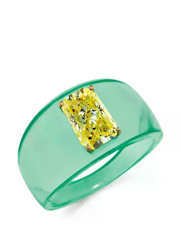 SOLO FOR DIAMONDS Diamond Chunky Ring