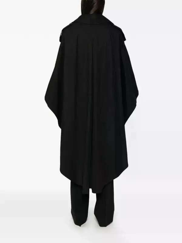 Elisabetta Franchi Belted Cape-panel Coat