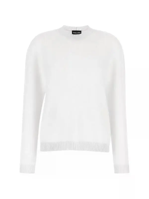Giorgio Armani Long-sleeve Sweater - White