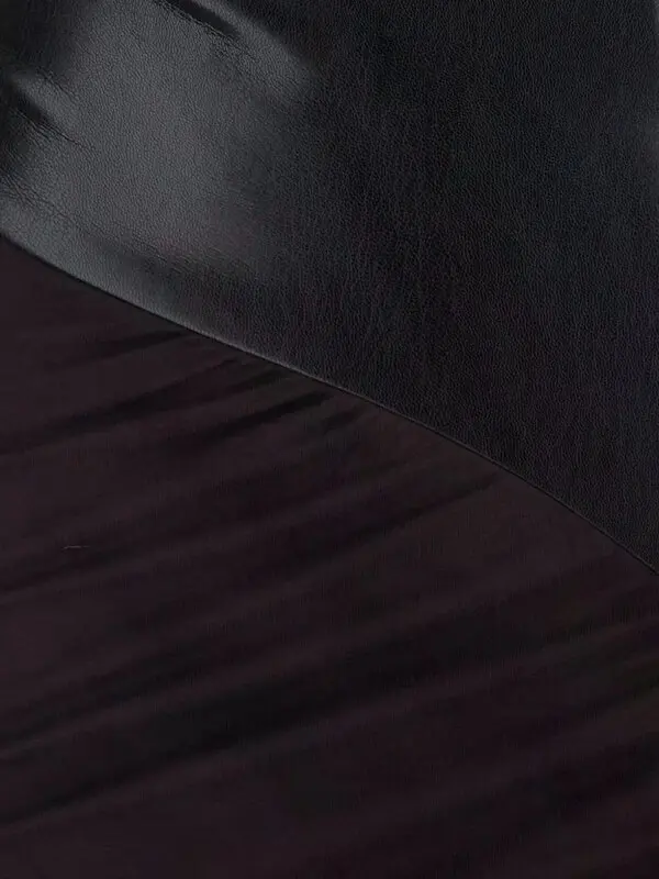 Andamane Ursula Ruched High-neck Maxi Dress