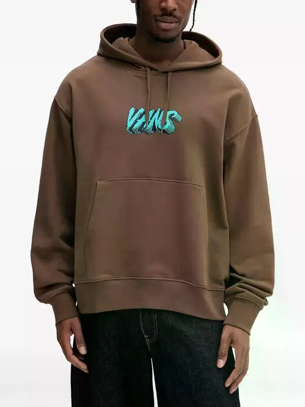VANS Logo-print Drawstring Hoodie