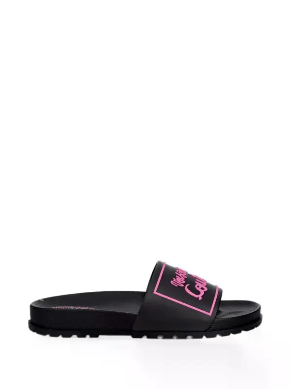 Versace Logo-print Slides