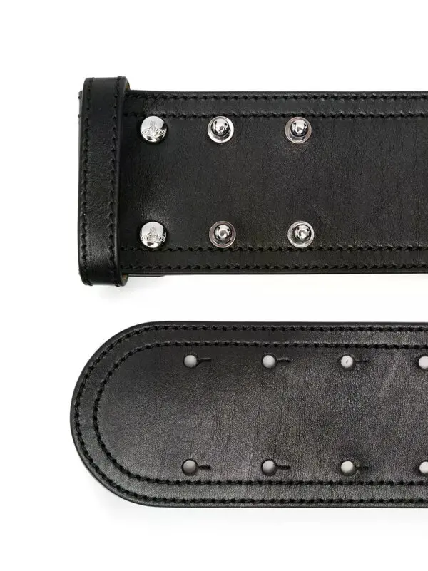 VIVIENNE WESTWOOD Heart-motif Leather Belt