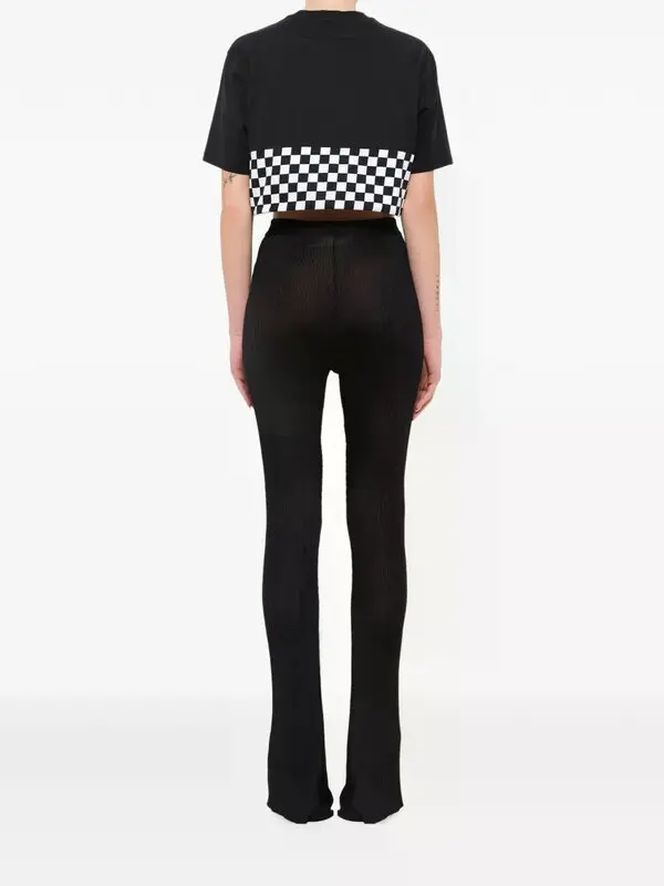 Givenchy Podium Cb Crop T-shirt - Black