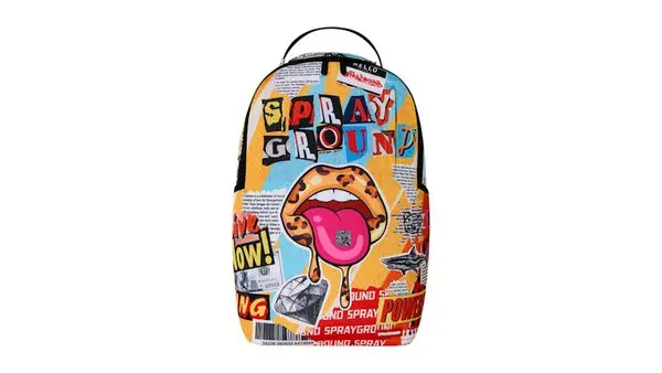 SPRAYGROUND Collage Of Fun Backpack - Multicolor