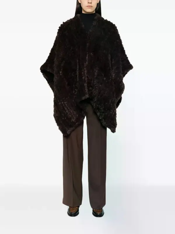 Pinko Faux-fur Cape