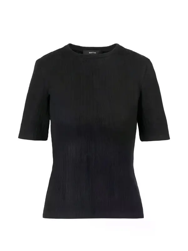 Smythe Ribbed-knit Crew-neck T-shirt