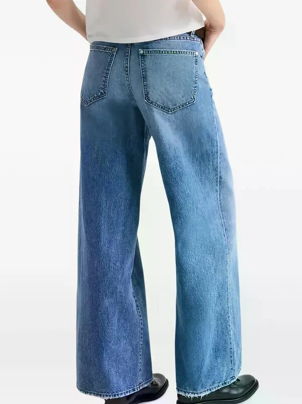 TWP Tiny Dancer Wide-leg Jeans