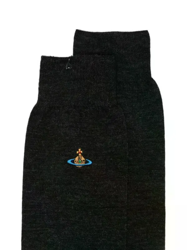 VIVIENNE WESTWOOD Orb-embroidered Socks
