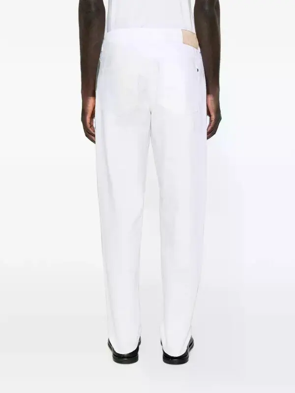 Canali Button-fastening Straight-leg Jeans